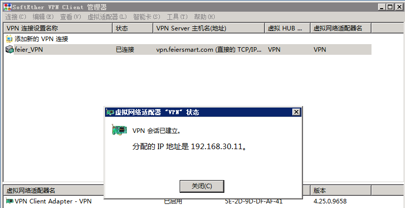 SoftEther VPN Client Windows使用教程 | 凡间的精灵